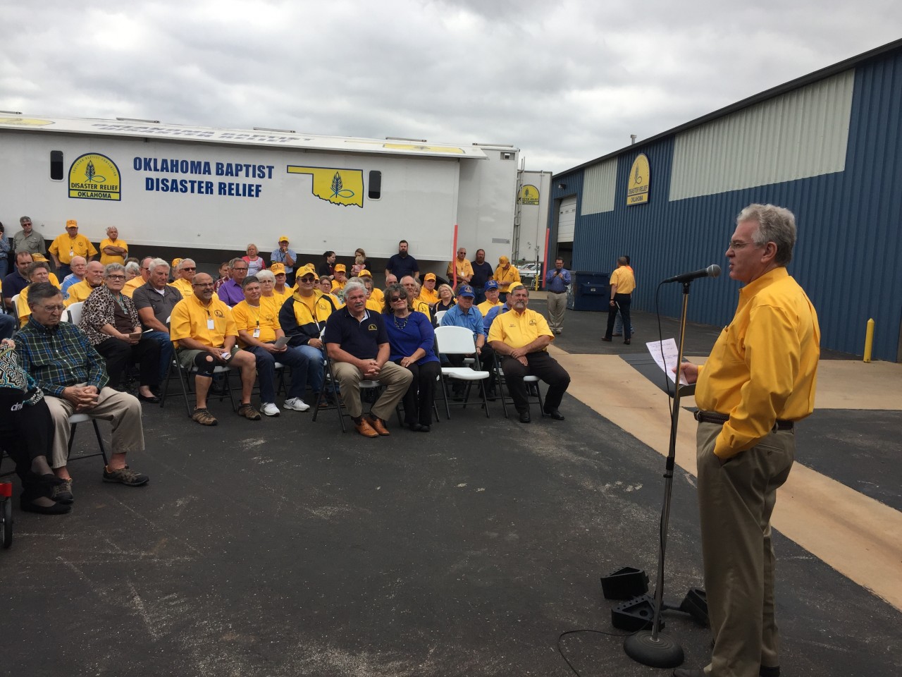 Oklahoma Baptist Disaster Relief dedicates new facility|Oklahoma ...