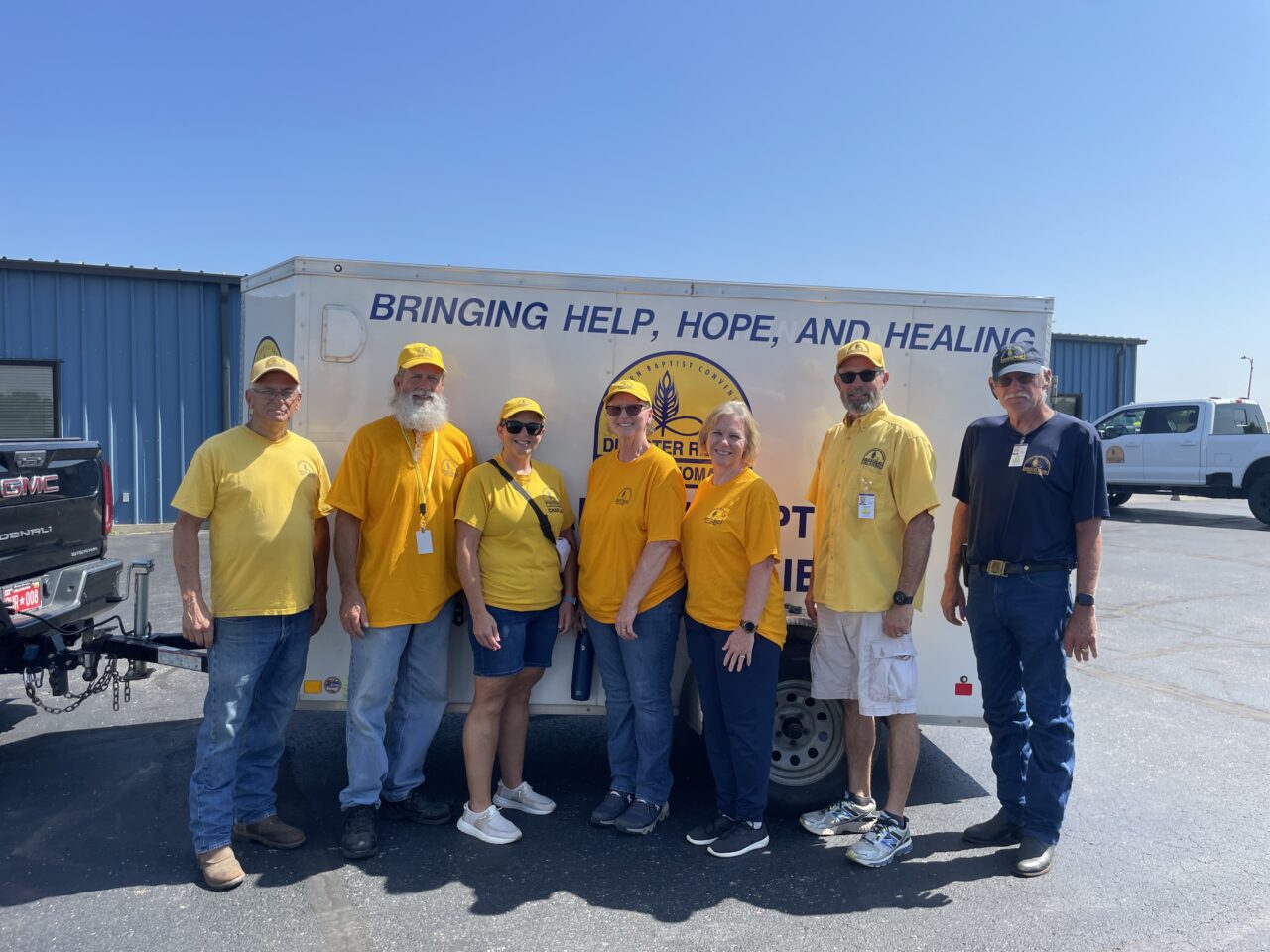 Oklahoma DR Volunteers in Texas for Flood Response|Oklahoma Baptist Disaster Relief